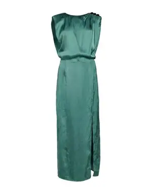 Ba&sh Maxi Dress Emerald Size Viscose