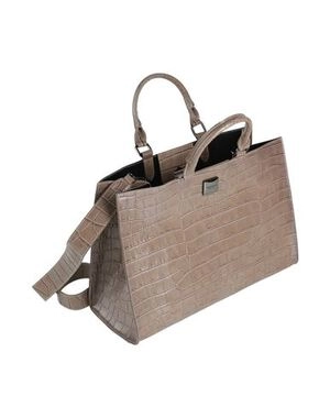 MARC ELLIS Handbag Light Brown Leather