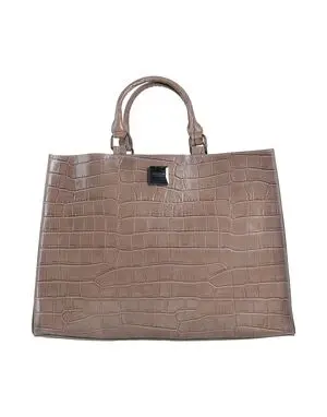 MARC ELLIS Handbag Light Brown Leather