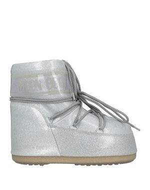 Moon Boot Ankle Boots Size Synthetic Material - Silver