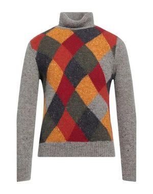ZANONE Turtleneck Size Alpaca Wool, Polyamide, Viscose - Grey