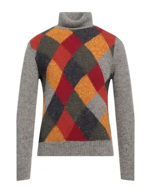 ZANONE Turtleneck Size Alpaca Wool, Polyamide, Viscose - Grey