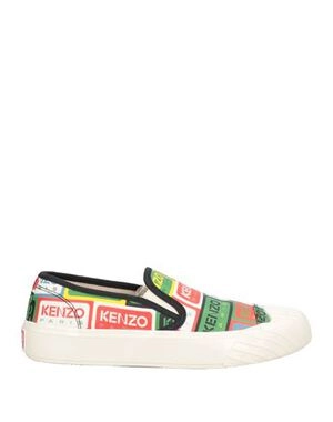 Kenzo Slip-on Canvas Sneakers - Green