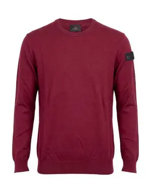 Peuterey Cotton And Wool Crewneck Sweater - Red