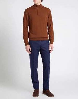 DANIELE FIESOLI Merino Wool Half-zip Sweater