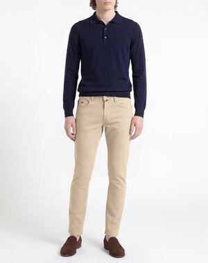 TRAMAROSSA Skinny Fit Jeans In Cotton, Polyester, And Elastane - Beige
