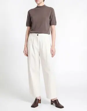 Liviana Conti Pants Ivory Size Viscose, Polyamide, Elastane