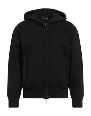 Emporio Armani Sweatshirt Size Cotton, Polyester, Elastane - Black
