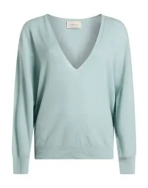 VICOLO Sweater Turquoise Size Wool, Cashmere