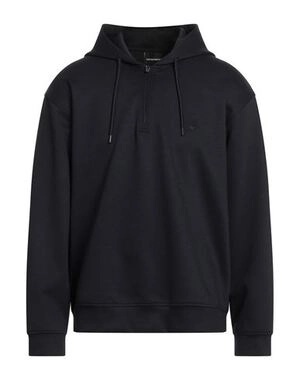 Emporio Armani Sweatshirt Midnight Size Polyester, Wool, Elastane - Blue