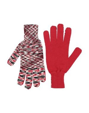Missoni Gloves Size Wool, Acrylic - Red
