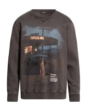 DONDUP Sweatshirt Charcoal Size Cotton