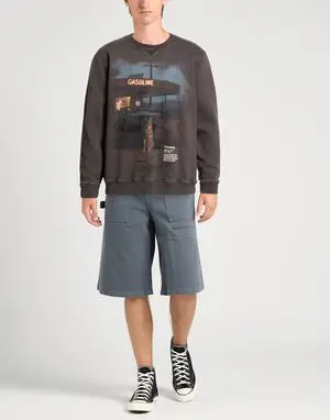 DONDUP Sweatshirt Charcoal Size Cotton