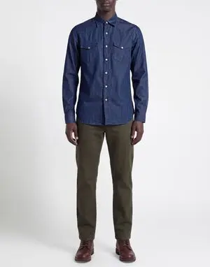 LARDINI Denim Shirt Size Cotton