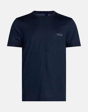 Kiton T-shirt Size Cotton - Midnight Blue