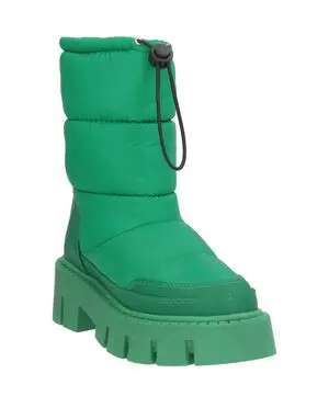 COPENHAGEN  Quilted Textile Ankle Boots