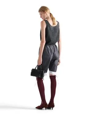 Prada Shetland Wool Top - Grey