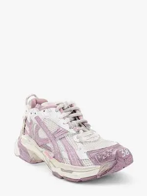 Balenciaga Runner Mesh Sneakers With Glitter Inserts