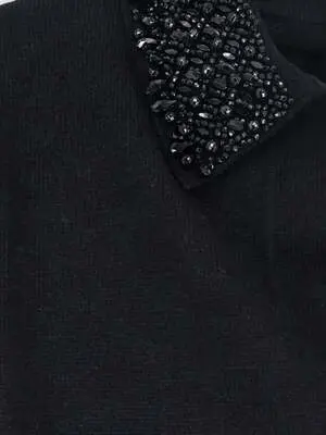 SEMICOUTURE Polo Virgin Wool And Cashmere Blend Shirt