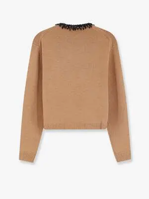 SEMICOUTURE Wool And Cashmere Blend Sweater