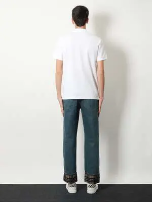 Burberry Organic Cotton Polo Shirt