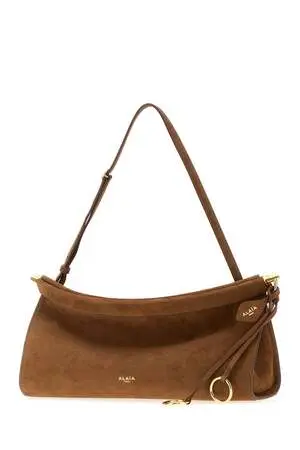 Alaïa Camel Leather Medium East West Shoulder Bag - Light Brown