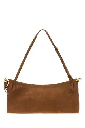 Alaïa Camel Leather Medium East West Shoulder Bag - Light Brown