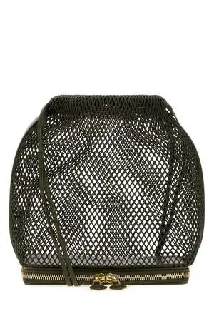 Alaïa Olive Le Pochon Bucket Bag