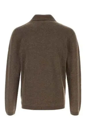 THE ROW Cashmere Ripley Polo Shirt
