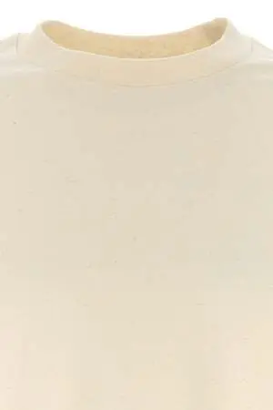 THE ROW Melange Ivory Cotton Maiko T-shirt