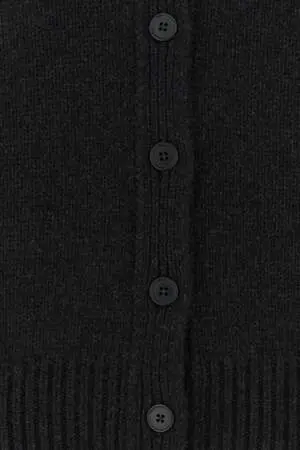 THE ROW Slate Stretch Cashmere Blend Pranavi Cardigan