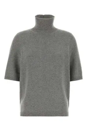 ALAÏA Stretch Cashmere Blend Sweater