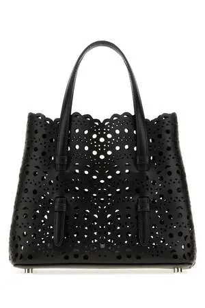 Alaïa Leather Mina 20 Handbag