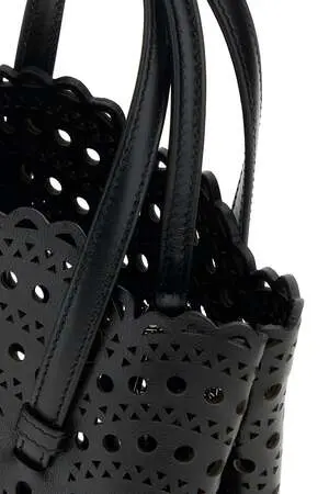 Alaïa Leather Mina 20 Handbag