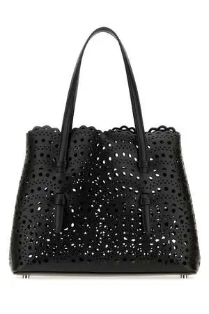ALAÏA Leather Mina 25 Handbag