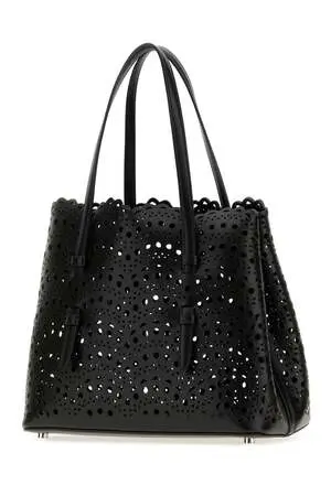 Alaïa Leather Mina 25 Handbag