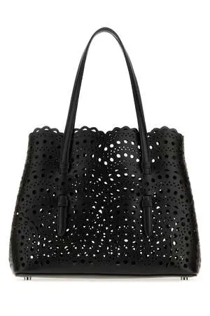 Alaïa Leather Mina 25 Handbag