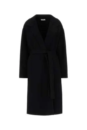 THE ROW Wool Blend Ciara Coat - Black