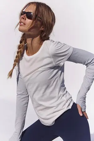 Free People Kit Tee - White