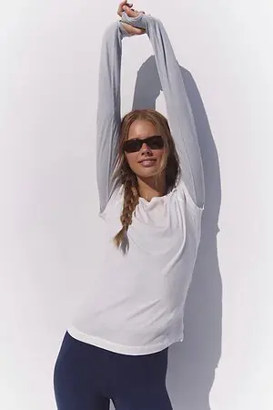 Free People Kit Tee - White