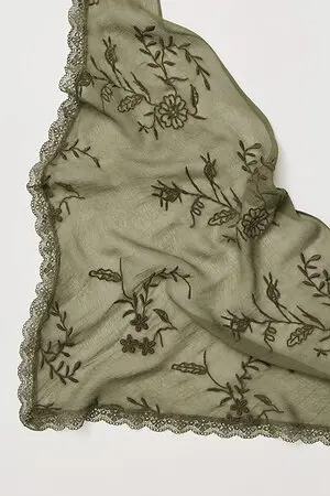 Free People Lucie Hair Scarf - Olive