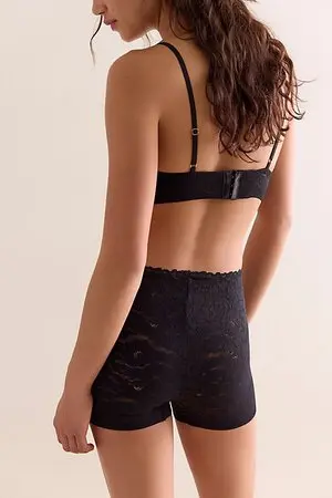 Free People Smooth Talking Lace Boxers