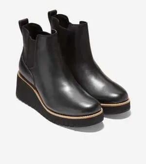 Cole Haan Zerøgrand City Wedge Waterproof Boots