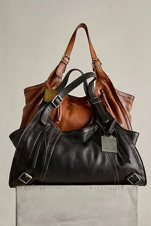 Free People We The Free Emery Winged Tote Bag - Black