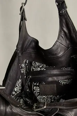 Free People We The Free Emery Winged Tote Bag - Black
