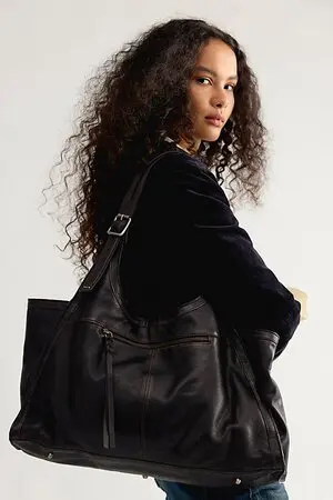 Free People We The Free Emery Winged Tote Bag - Black