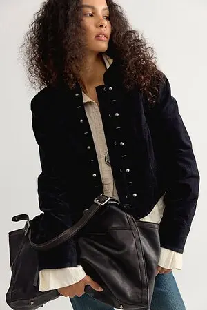 Free People We The Free Emery Winged Tote Bag - Black