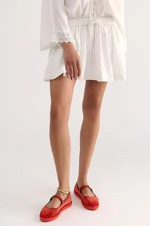 FP VEGAN COLLECTION Velvet Mary Jane Espadrilles
