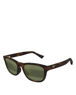 Maui Jim Kapii Square Sunglasses, 54mm - Brown
