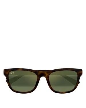 Maui Jim Kapii Square Sunglasses, 54mm